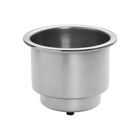 Whitecap Stainless Steel Flush Cup Holder S-3511C | Zoro