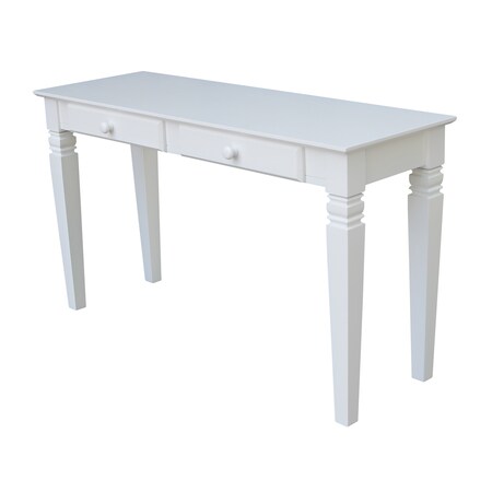 International Concepts Rectangle Java Console Table with 2 Drawers, in ...