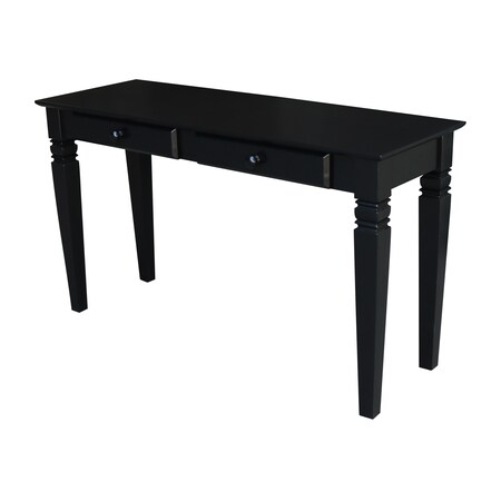 International Concepts Rectangle Java Console Table with 2 Drawers, in ...