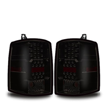 Winjet Led Tail Lights - Black / Smoke CTWJ-0038-BS | Zoro