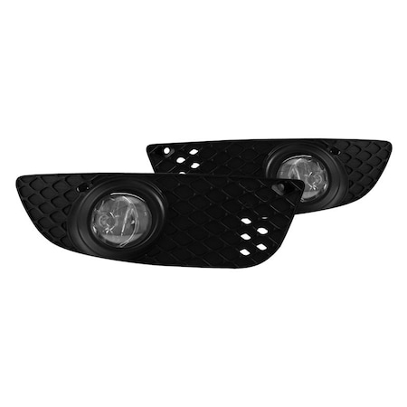 Winjet Fog Light - Clear Wiring Kit Included CFWJ-0168A-C | Zoro