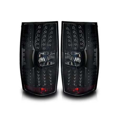 Winjet Led Tail Lights - Black / Smoke CTWJ-0066-BS | Zoro