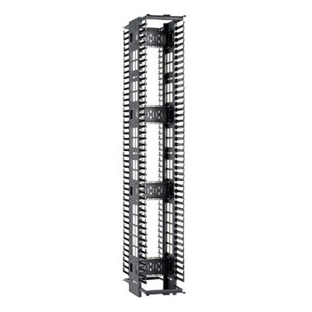 Panduit PatchRunner High Capacity Vertical Cable Manager, 10"W, dual ...