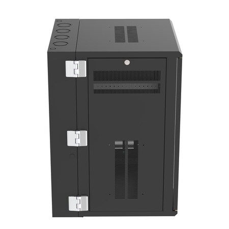 Panduit PanZone Wall Mount Cabinet with Windowed Front Door, 18 RU ...