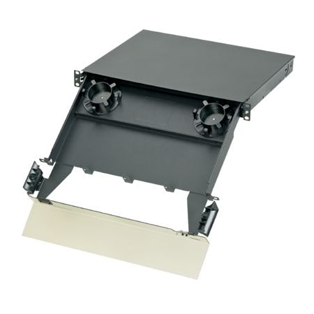 Panduit FIBER CASSETTE ENCLOSURE, 1 RU - STEEL, ROHS FCE1 | Zoro