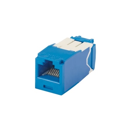Panduit 1-PORT MOD JACK IDC 8W8P UTP, T568A/B TX6A CAT6A IP10, BLUE ...
