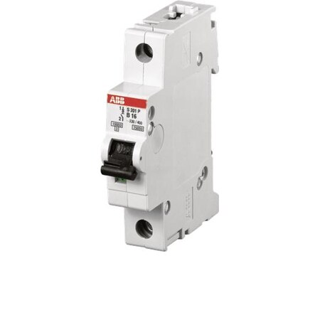 Abb MINI BREAKER S200P UL1077, 1 POLE 480/277V C TRIP, 3 AMP S201P-C3 ...