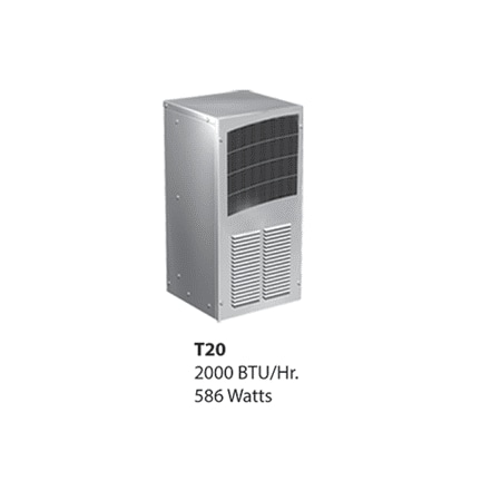 HOFFMAN ENCLOSURES INC Air Conditioner Side Mount, 115V (T200216G100 ...