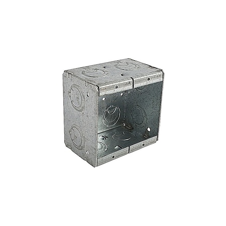 Abb Electrical Box, 33 cu. in., Masonry, Steel 2-MBS | Zoro