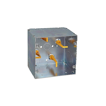 Abb Electrical Box, 64 cu. in., Telecommunication, Steel 82181T-1-114 ...