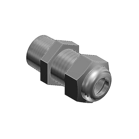 Abb 3/4" CABLE GLAND W/3-HOLE, GROMMET, CC-NPT-34-G-3 | Zoro