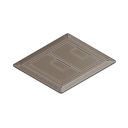 Abb COVER ASSY DOUBLE BROWN E9762B | Zoro