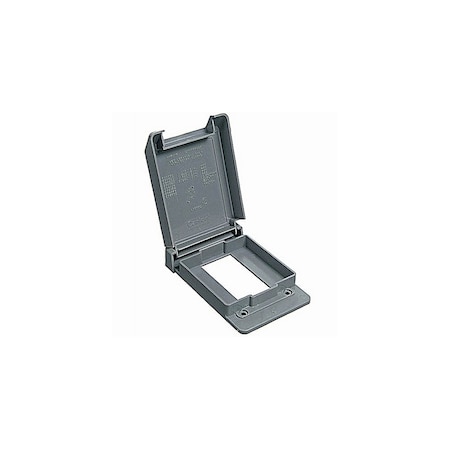 Abb WP CVR GFI RECEPTACLE GRAY, 639299 | Zoro