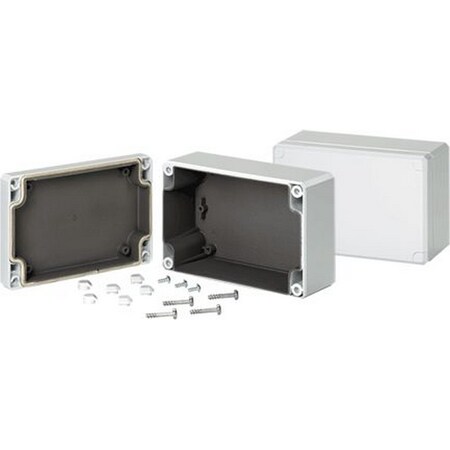 Nvent Hoffman Electrical Junction Box, Type 4X / Screw Cvr, Emc ...