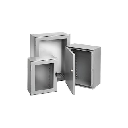 Nvent Hoffman TYPE 4X ENCLOSURE /SOLID DOOR, 625X513X278MM, UU605025 | Zoro
