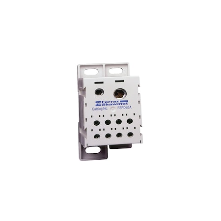 Mersen POWER DIST BLOCKS, FINGER SAFE ALUMINUM, AWG #14 FSPDB3A | Zoro
