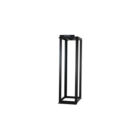 Ortronics MM20, 4POST 42" ADJUSTABLE RACK, 7FT, 12-24 TAPPED, BLACK ...