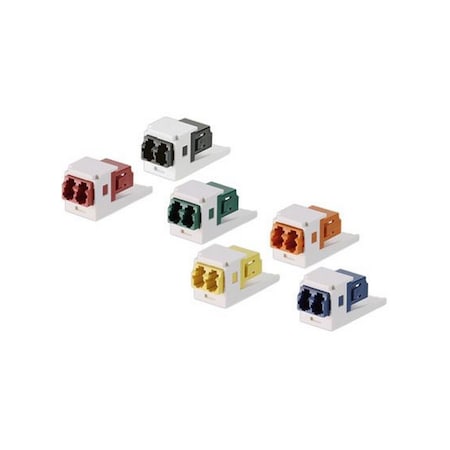 Panduit MINI-COM KEYED (F-DB), DUPLEX LC ADAPTER MODULE, (EI ...