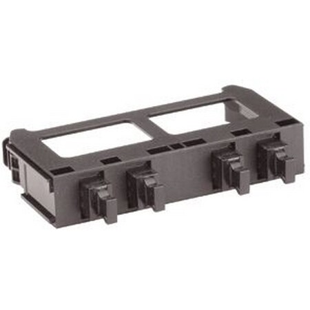 Panduit FIBER OPTIC MIGRATION, ADAPTER PANEL - 4 MPO ADAPTERS ...