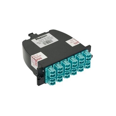 Panduit 12 FIBER, OM4+ SIG CORE, ULTRA, LOW LOSS, LC DUPLEX ADAPER ...