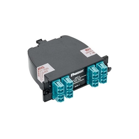 Panduit 40G-10G QUICKNET CASSETTE, WITH OM3 FIBER, OPTIMIZED, LOW LOSS ...