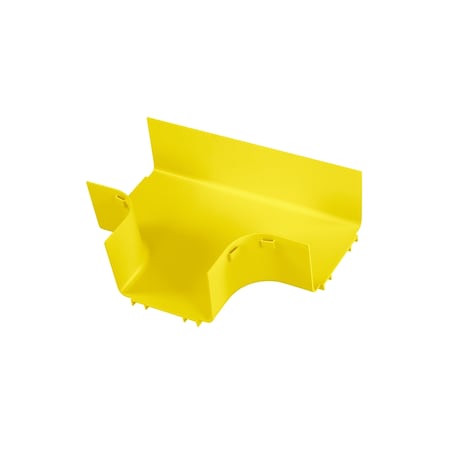 Panduit DUCT FIBERRUNNER, 6"WX4"H HORIZONTAL TEE FITTING, YELLOW ROHS ...