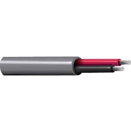 Belden Multi-Conductor Cable, 18 AWG, 4 C, Chrome, PVC, Stranded, 300V ...