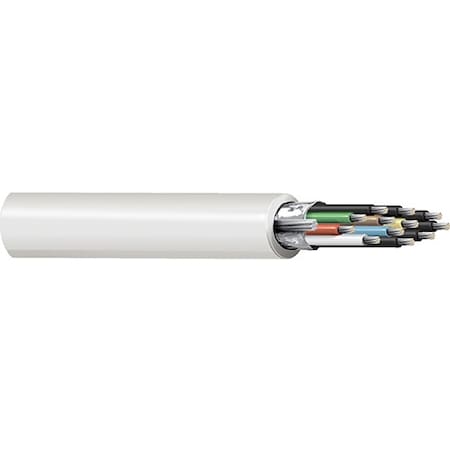 Belden Multi-Conductor Cable, TNC, 24 AWG, 2 C, Red, FEP, Stranded ...