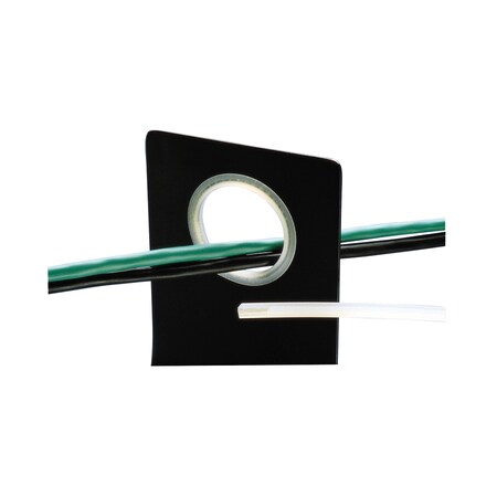 Panduit GROMMET EDGING FLAME RETARDANT, 94V POLYETHELENE, BLK 100' ROLL ...