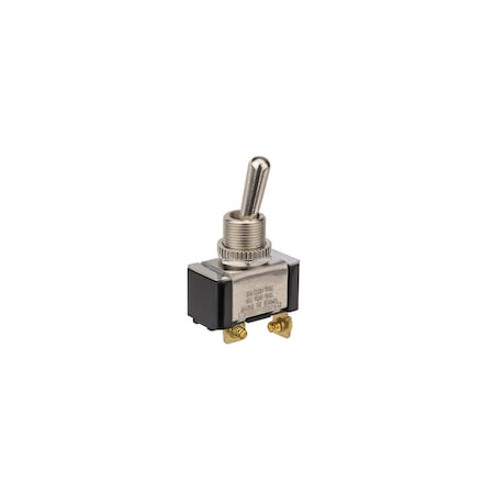 Nsi Industries TOGGLE SWITCH BAT SPST, ON-OFF 6 AMP, 78110TS | Zoro