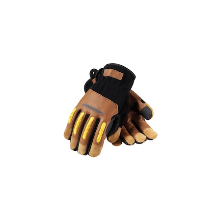 Pip MAXIMUM SAFETY, KEVLAR LINED, GOAT LEATHER PALM, TPR ON, PK 72 120 ...