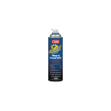 Crc BEE BLAST WITH RESIDUAL, WASP & HORNET KILLER, 14 WT OZ, 917970 | Zoro