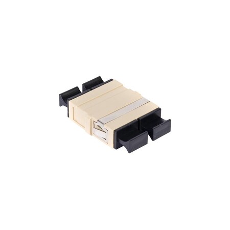 Commscope OPTISPEED SC DUPLEX FLANGELESS, ADAPTER, BEIGE, SINGLE PACK ...