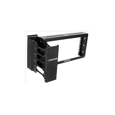 Commscope OVERHEAD MINI RACK, 19 INCH, 4U WITH VERTICAL CABLE MANAGER ...