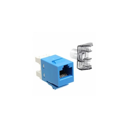 Commscope 1-PORT MOD JACK 110 8W8P UTP, T568A/B CAT6 SL SERIES, BLUE ...