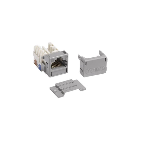 COMMSCOPE SYSTIMAX SOLUTIONS 1-PORT MOD JACK 110 8W8P UTP,T568A/B CAT6 ...