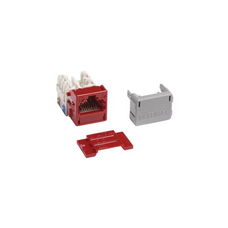 COMMSCOPE SYSTIMAX SOLUTIONS 1-PORT MOD JACK 110 8W8P UTP,T568A/B CAT6 ...