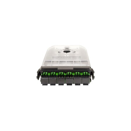 Commscope FIBER CARTRIDGE 12 LC ANGLED, TERASPEED GREEN, 760109280 ...