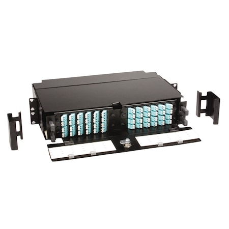 Commscope 2RU TFP SERIES FIBER PANEL, TAKES 4 TFP ADAPTER PACKS, BLACK ...