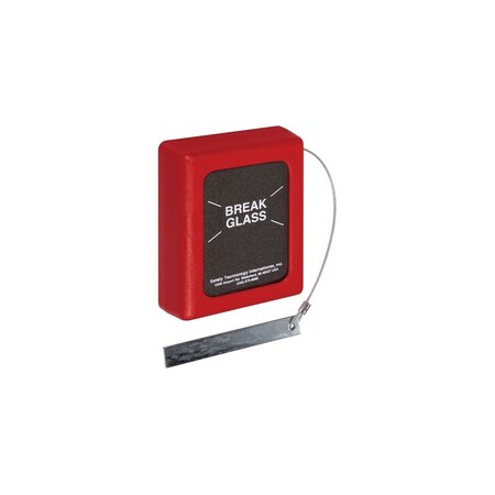 Safety Technology International BREAK GLASS STOPPER - KEYS, UNDER GLASS ...