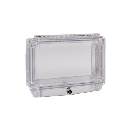 Safety Technology International POLYCARBONATE COVER OPEN BACK, BOX WITH ...