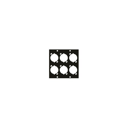 Middle Atlantic Products UCP PANEL UNIV6 | Zoro