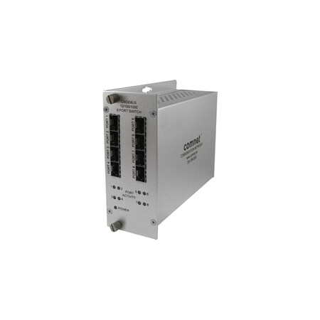 Comnet Communication Networks UNMANAGED SWITCH, 8 PORT, 1000MBPS, SFP ...