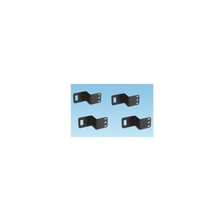 Panduit RACK ADAPTER BRACKET KIT, 4 BRACKETS PER KIT, BLACK, ROHS ...