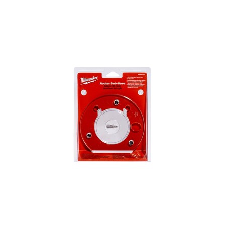 Milwaukee Tool Router Sub-Base Template 49-54-1027 | Zoro