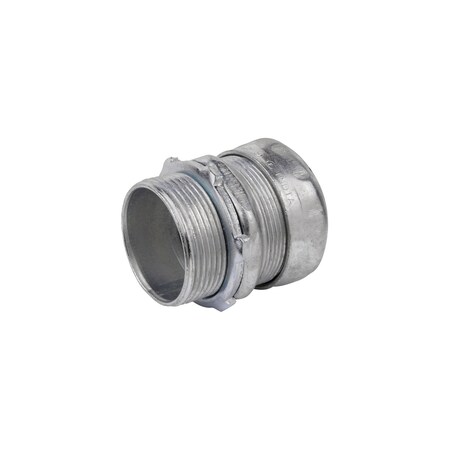 Abb CONDUIT COMPRESSION COUPLING, 1 1/2" STEEL-ZINC CONCRETE, TIGHT FOR ...