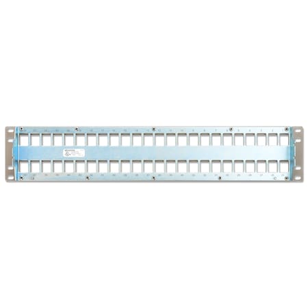 Belden 48-PORT KEYCONNECT PATCH PANEL, UNLOADED SHIELDED, TITANIUM 2U ...