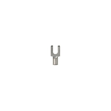 Panduit FLANGED FORK TERMINAL 16-14AWG, #8 STUD SIZE, NON-INSULATED ...
