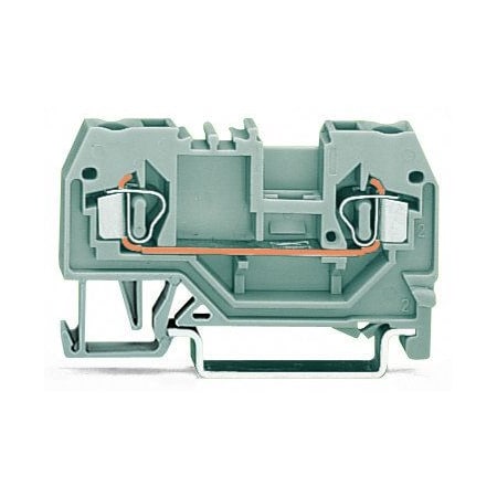 Wago TERMINAL BLOCK SPRING 5MM, 600V/20A/28-12 AWG, GRAY 280-901 | Zoro