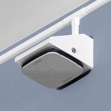 Oberon RIGHT ANGLE WALL MOUNTING, BRACKET FOR WAPS, WHITE; LOCKING ...